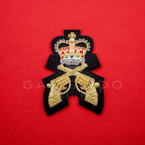 Crossed Revolvers & Crown | RCMP Service & Marksmanship Badges ...